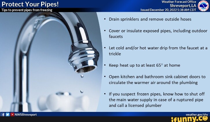 Protect Your Pipes! Tips to prevent pipes from freezing Drain ...