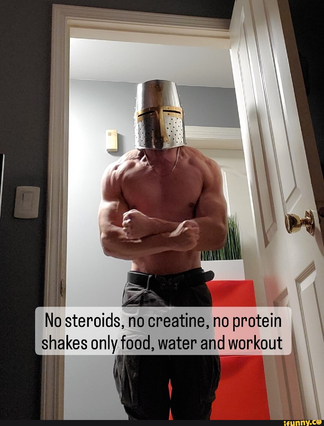 No steroids, no creatine, no protein shakes only food, water and ...