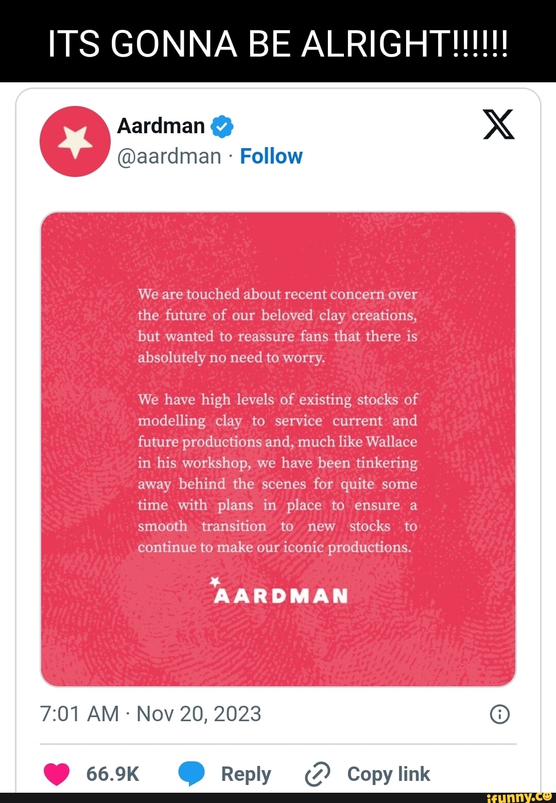 Aardman memes. Best Collection of funny Aardman pictures on iFunny