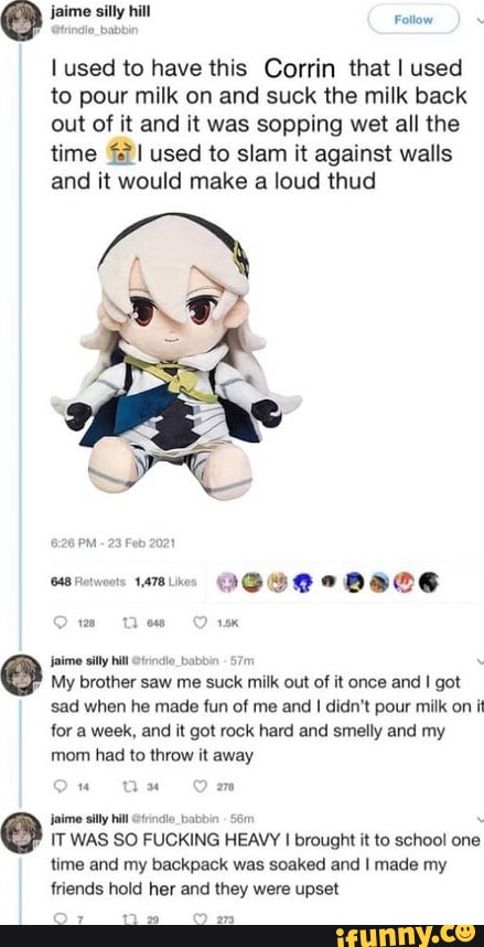 Jaime silly hill Follow used to have this Corrin that I used to pour ...