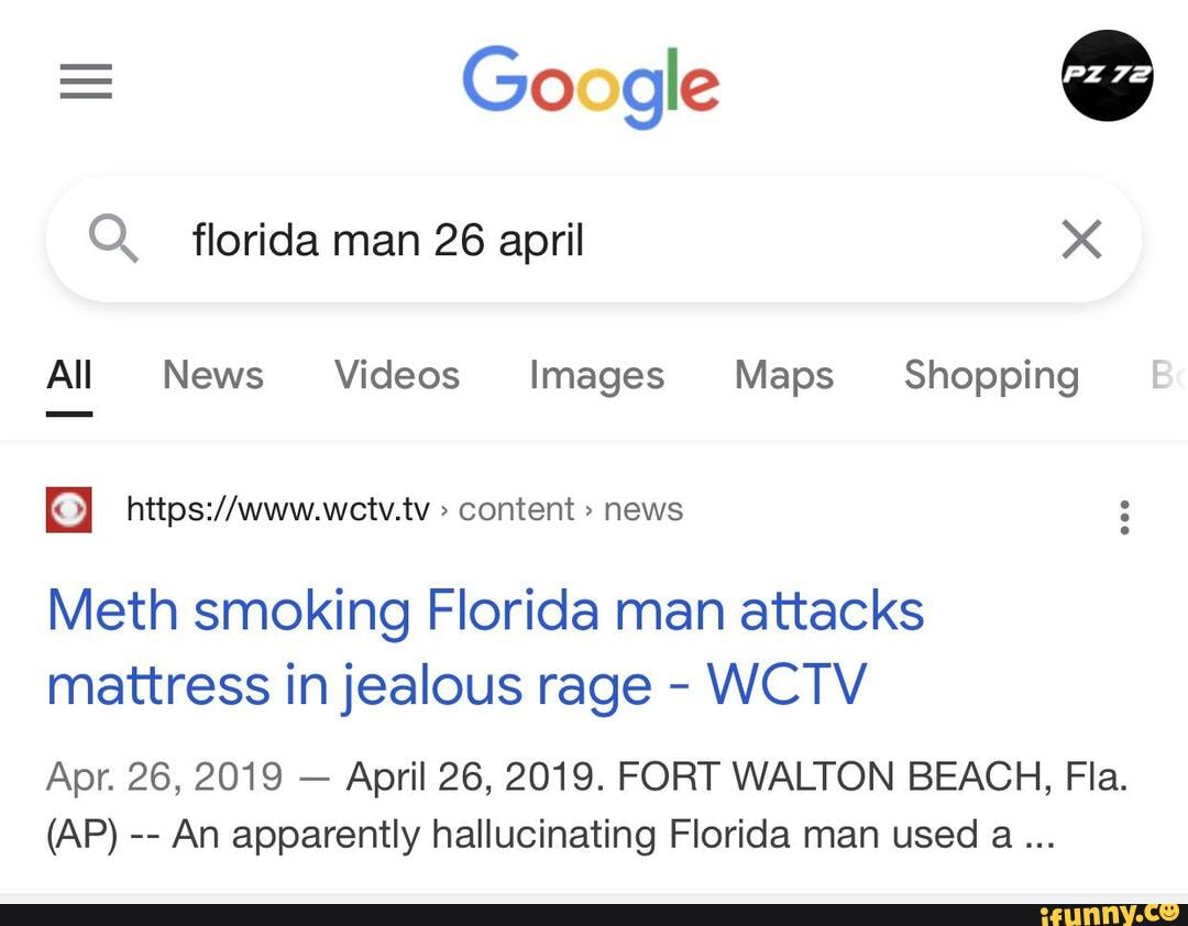 Google florida man 26 april All News Videos Images Maps Shopping Bc ...
