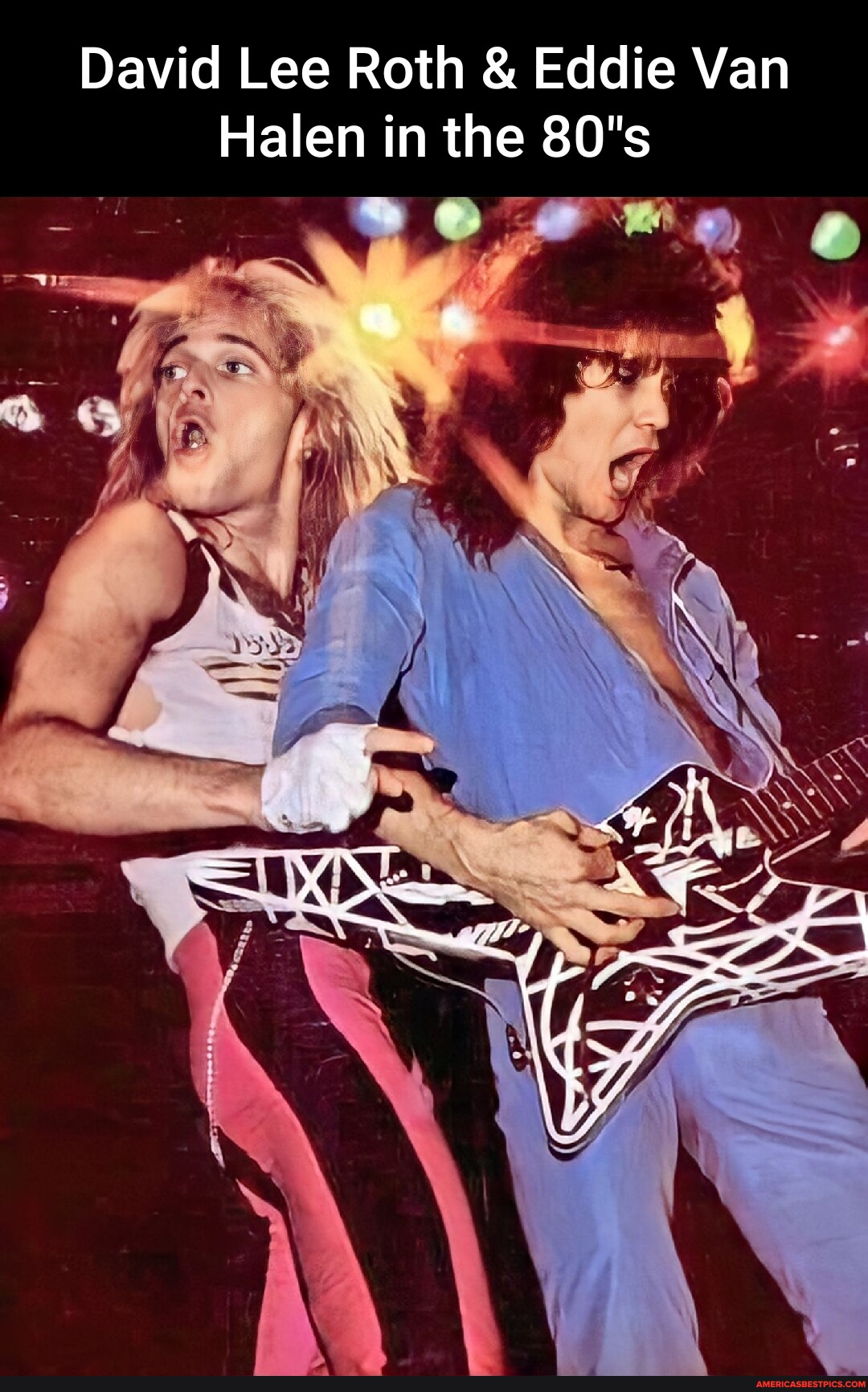 David Lee Roth & Eddie Van Halen in the - America’s best pics and videos