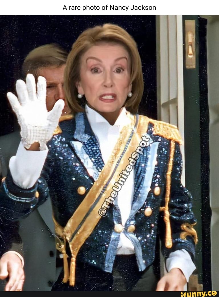 A rare photo of Nancy Jackson - iFunny