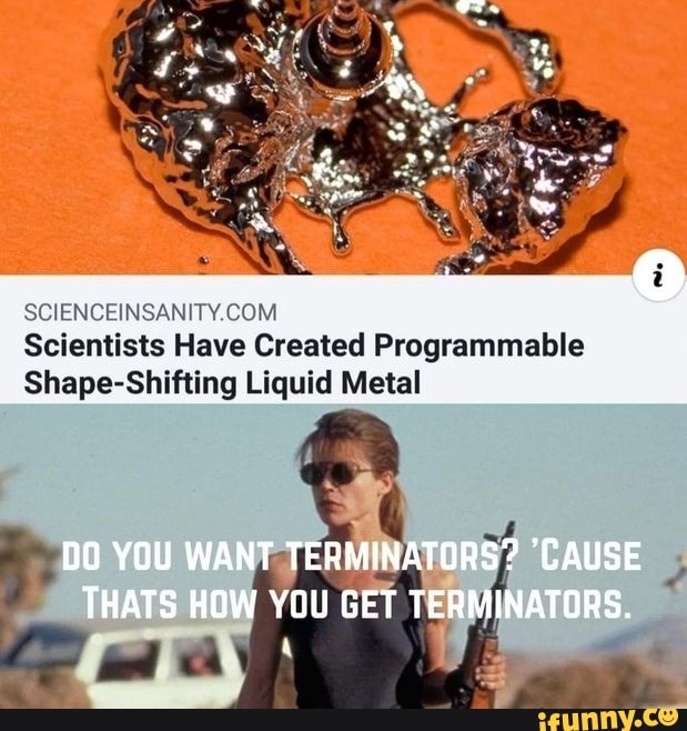 Scientists Have Created Programmable Shape-Shifting Liquid Metal DO YOU ...