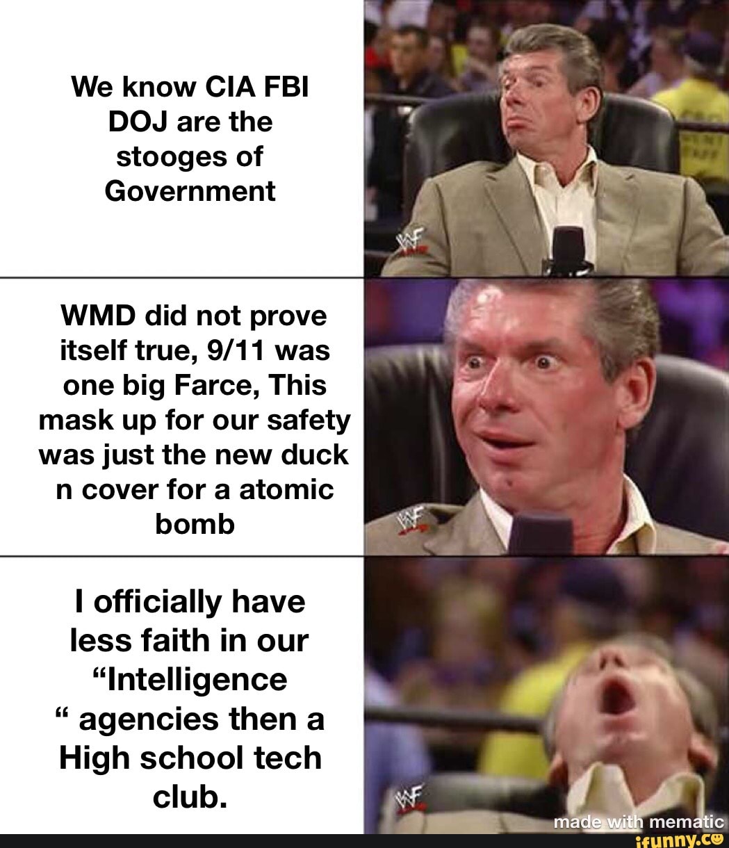 WMD memes. Best Collection of funny WMD pictures on iFunny