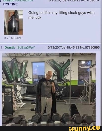IT's TIME Going to lift in my lifting cloak guys wish me luck 3.75 MB ...