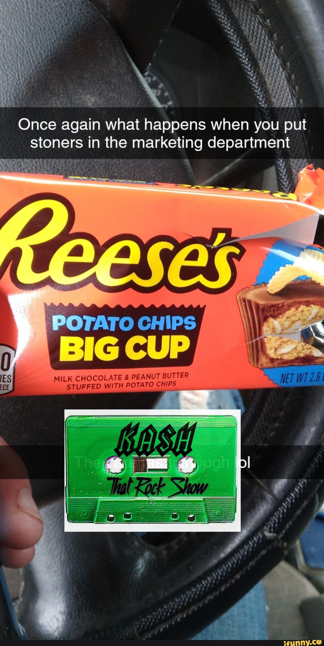 Once again what happens when you put stoners in the marketing ...