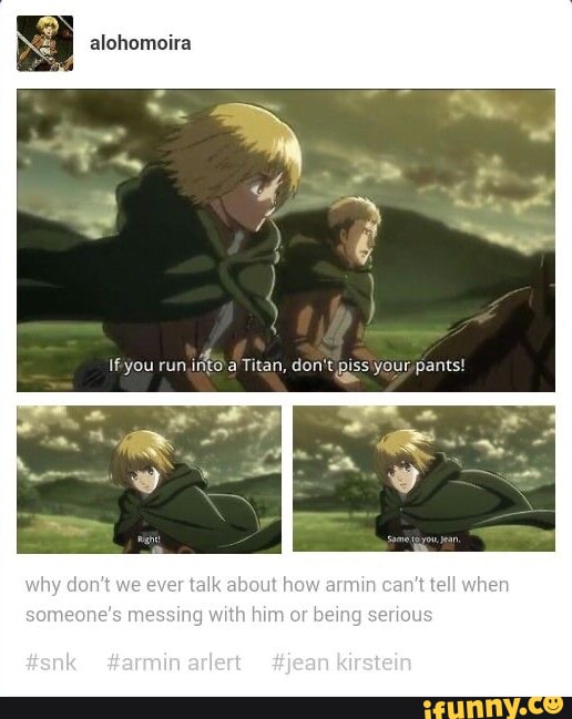 Attack On Titan Memes Armin