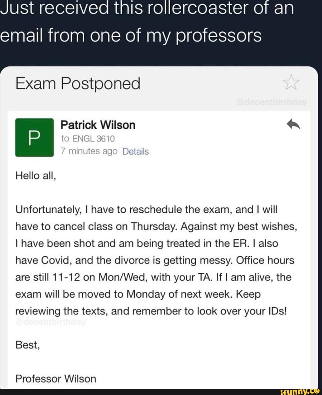 Reschedule memes. Best Collection of funny Reschedule pictures on iFunny