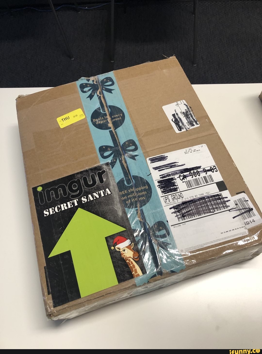 Full disclosure: I mistyped my address for secret santa so my gift was ...