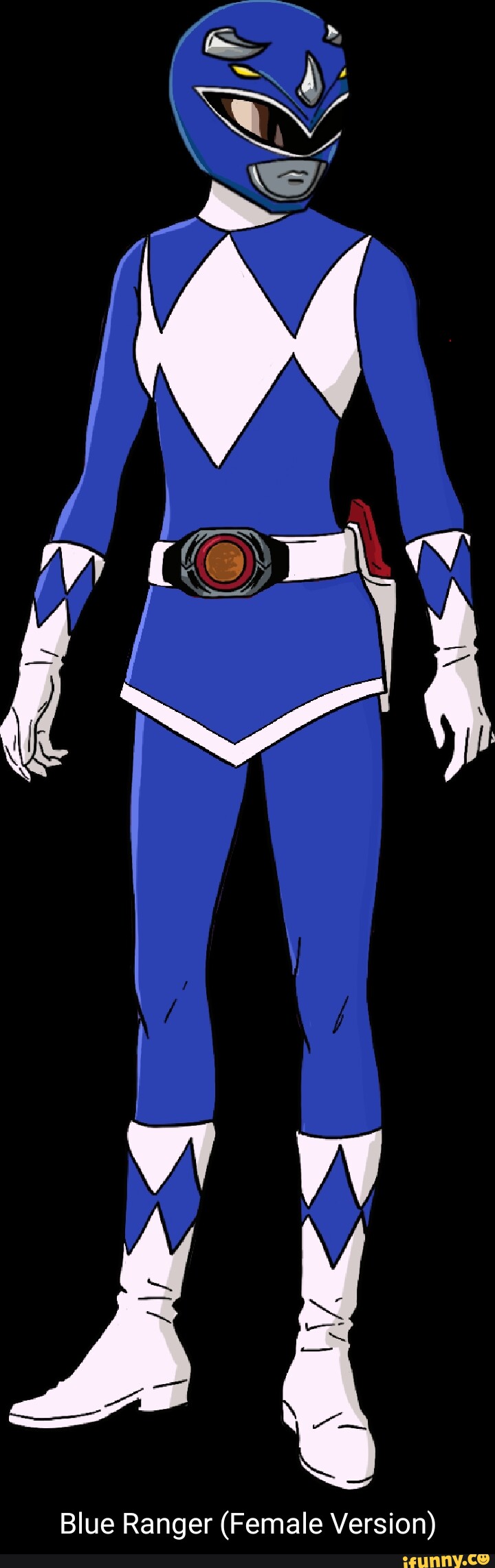 Blue Ranger (Female Version) - iFunny