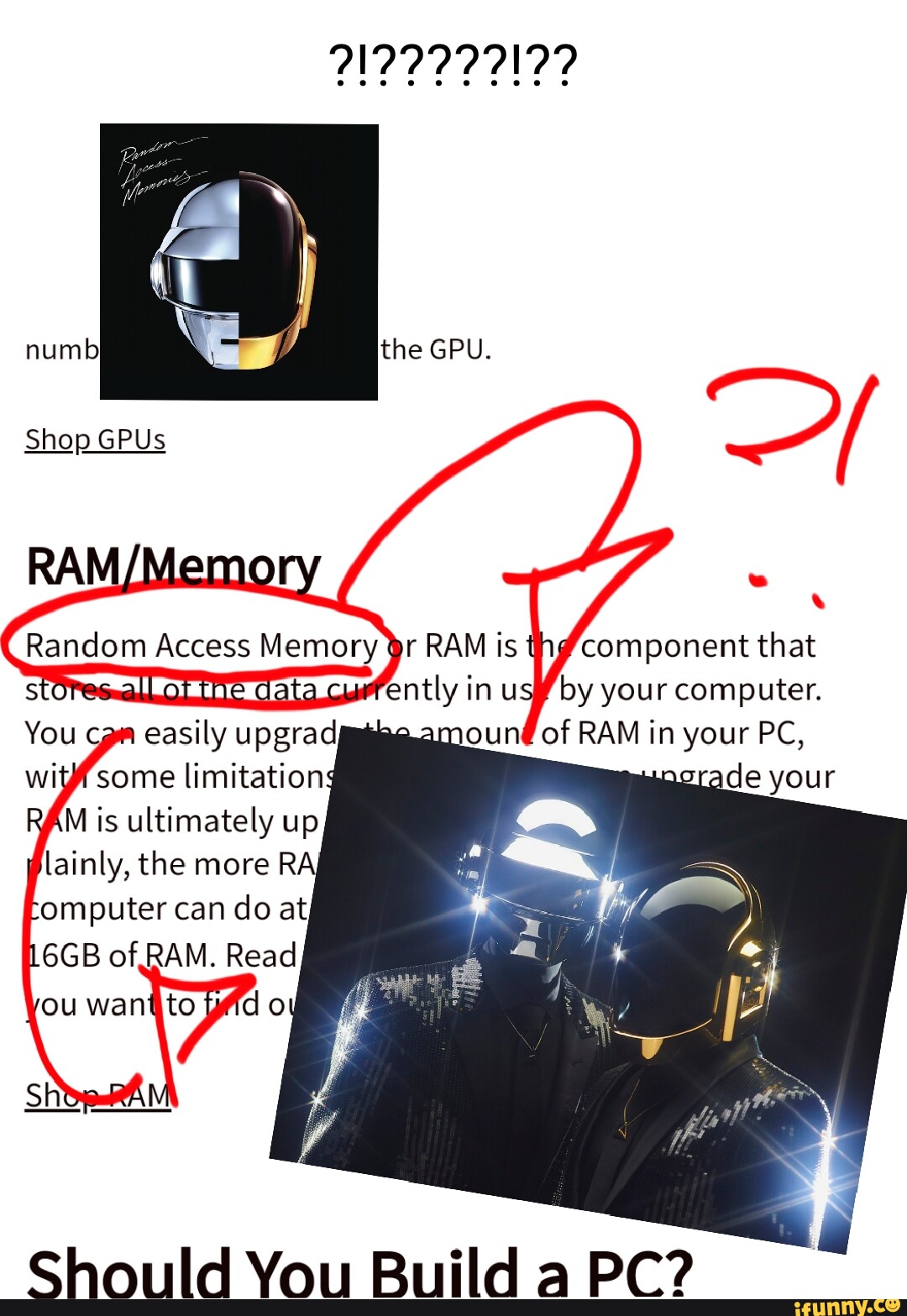 Random Access Memories Computer