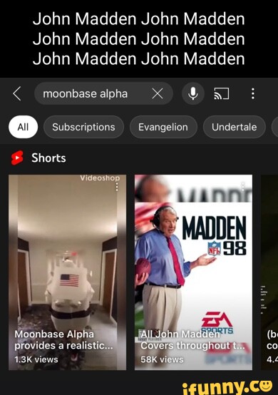 Moonbase Alpha John Madden