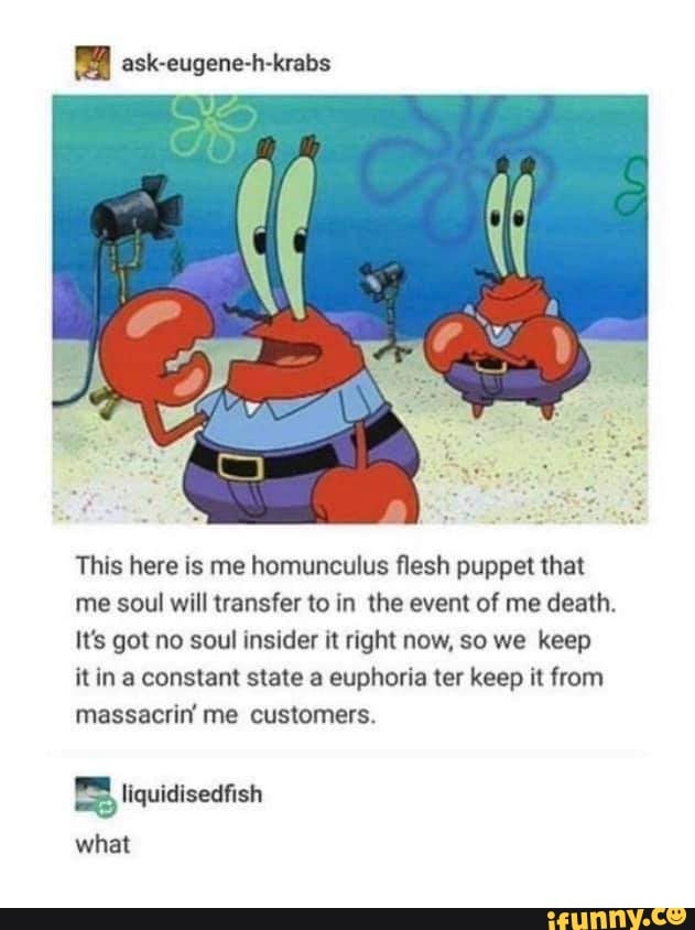 Homunculus memes. Best Collection of funny Homunculus pictures on iFunny