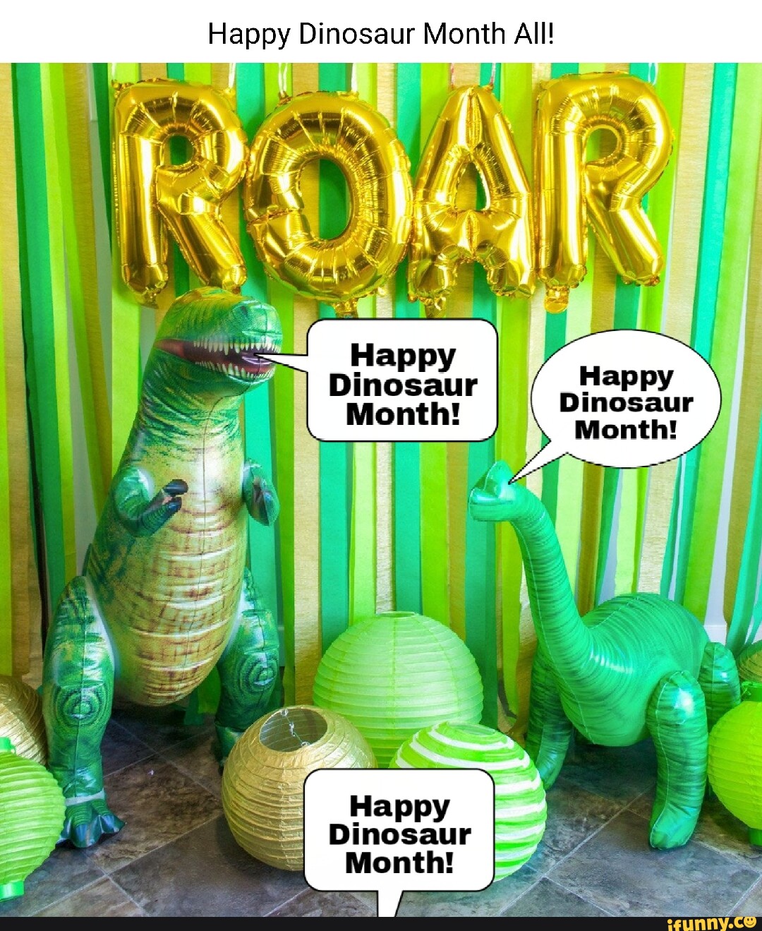 Happy Dinosaur Month All! Happy Dinosaur Dinosaur Month! Month! Happy ...