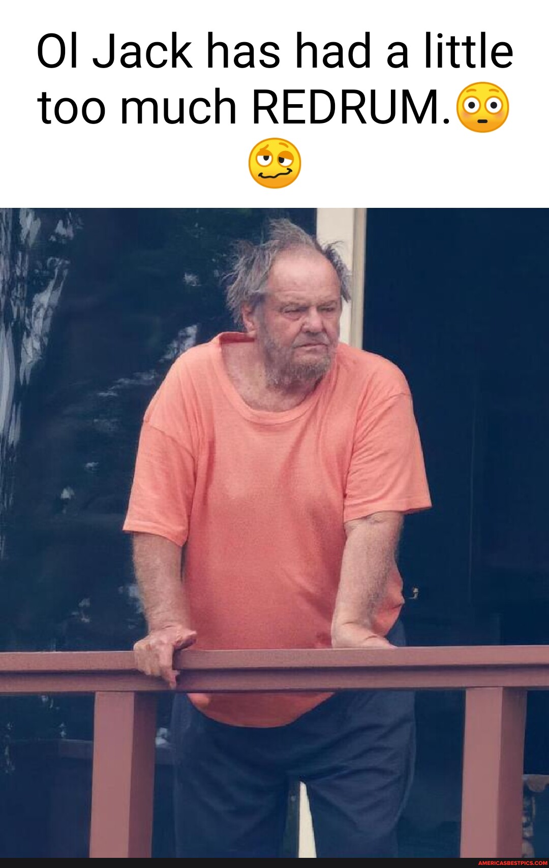 Ol Jack has had a little too much REDRUM. - America’s best pics and videos