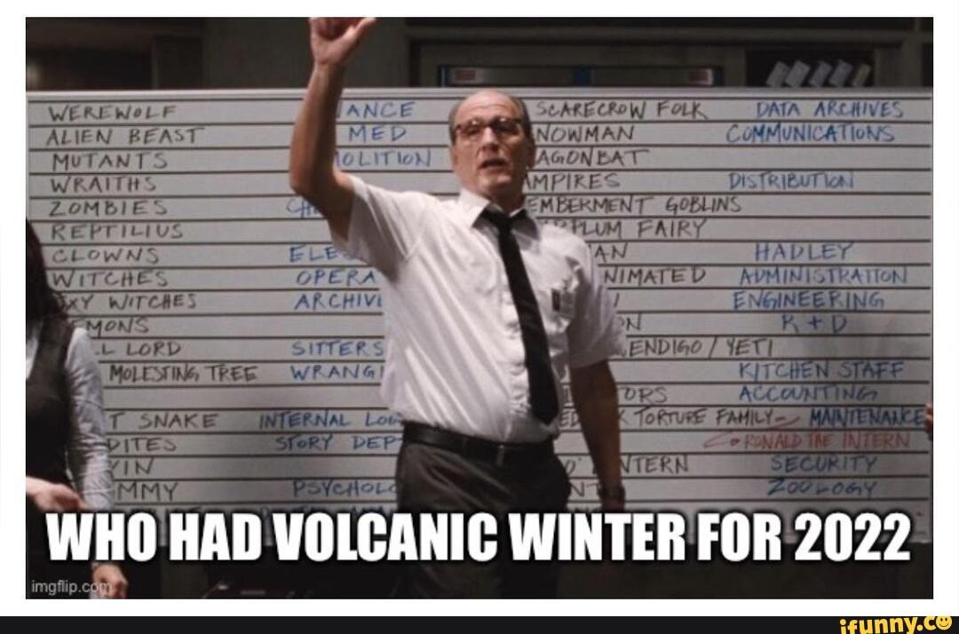 #volcano_eruption #volcano #memes #overreaction The Tonga volcano isn’t ...