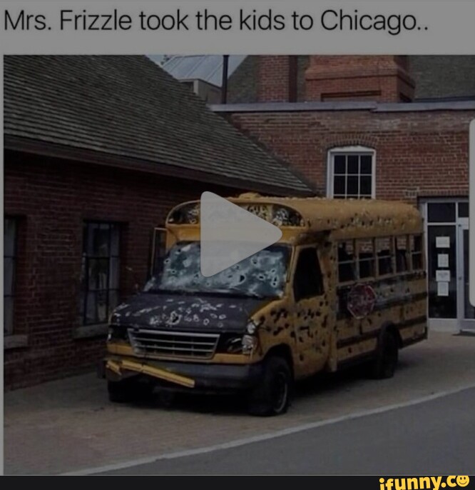 Mrs. Frizzle took the kids to Chicago.. - iFunny