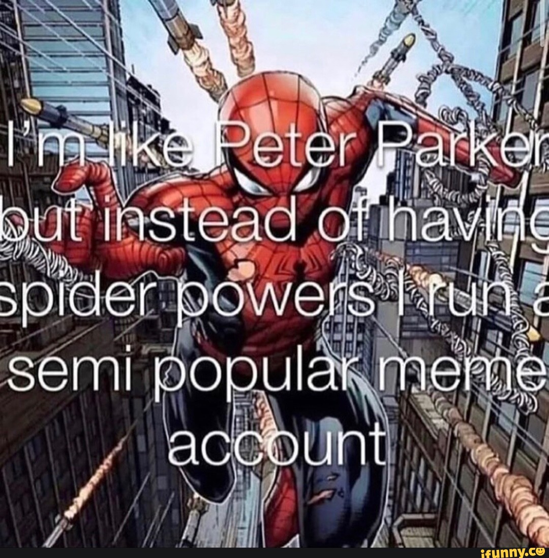 Pin likeg Packen ofhavik spider pc .vers rur popular meme ACCOUNT - iFunny