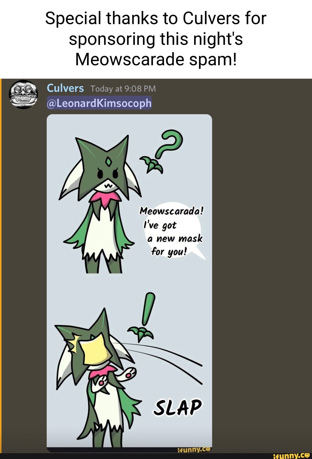 Meowscarade memes. Best Collection of funny Meowscarade pictures on iFunny