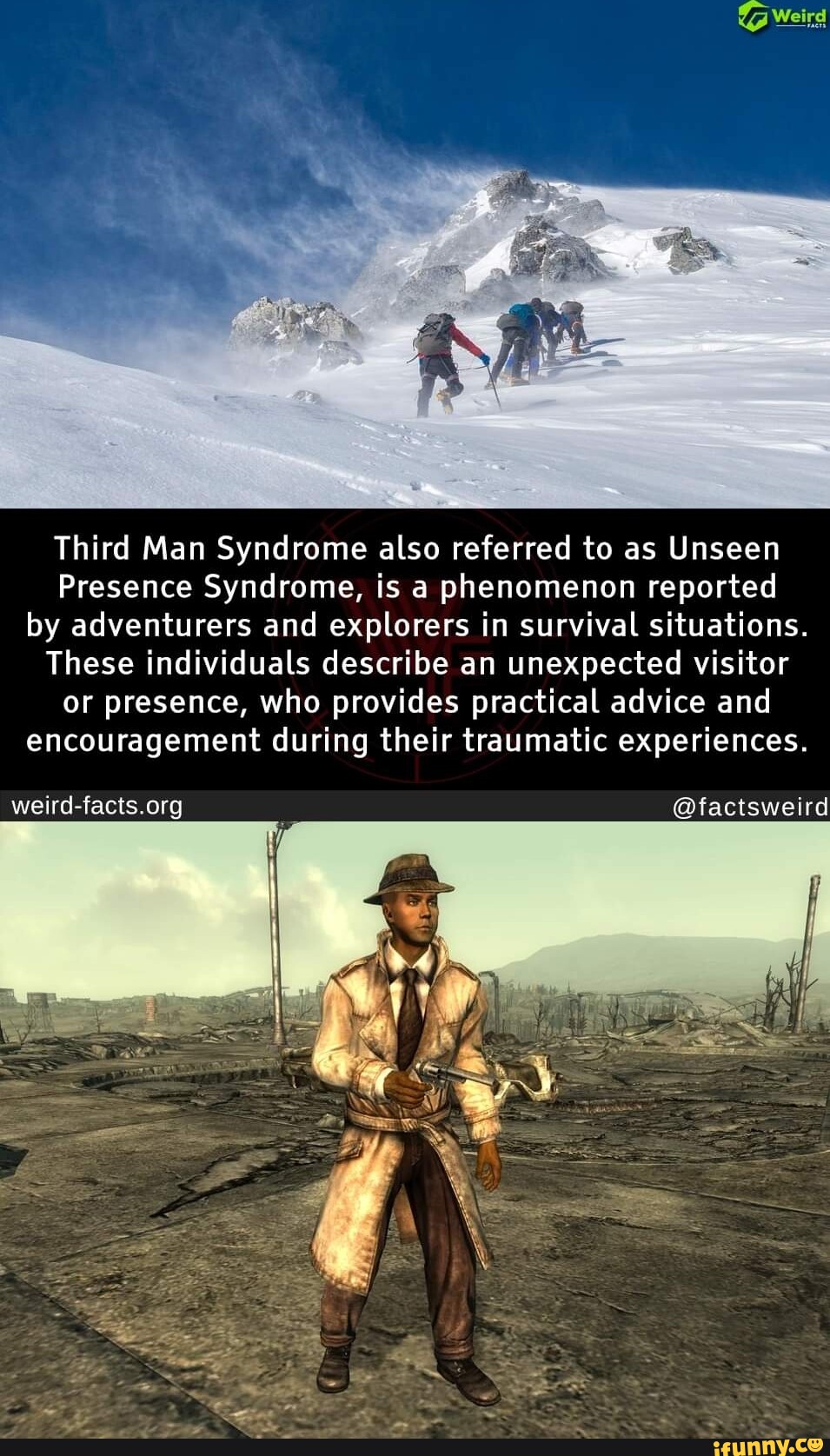Third Man Syndrome also referred to as Unseen Presence Syndrome, is a ...