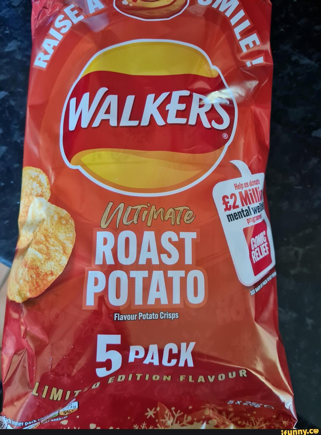 Walkers have officially run out of ideas - potato flavoured crisps ...