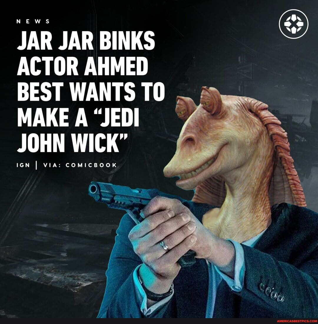 Star Wars actor Ahmed Best, who first played Jar Jar Binks in the ...