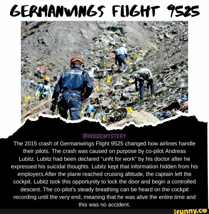 The 2015 crash of Germanwings Flight 9525 changed how airlines handle ...