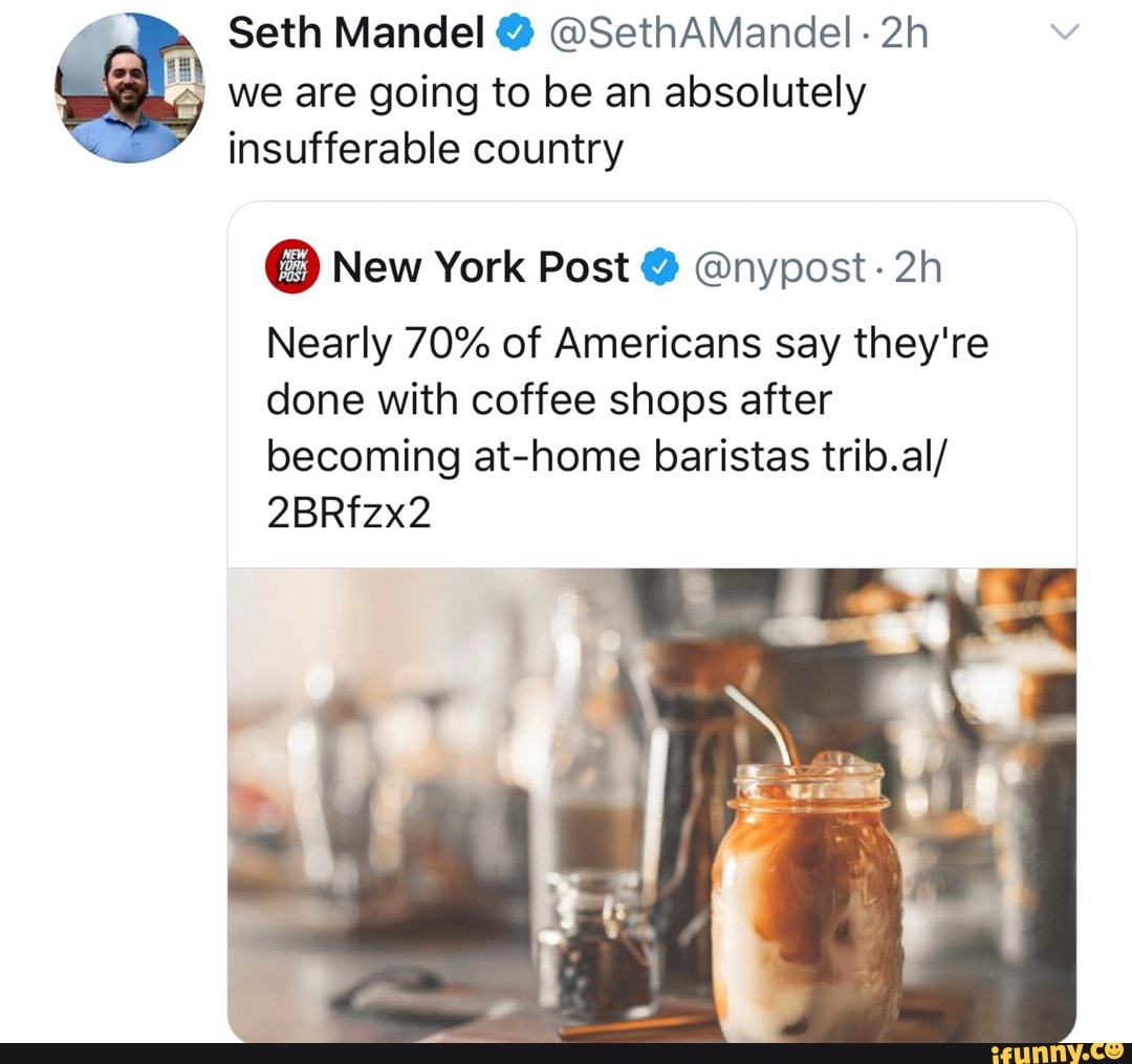 Seth Mandel @ @SethAMandel - we are going to be an absolutely ...