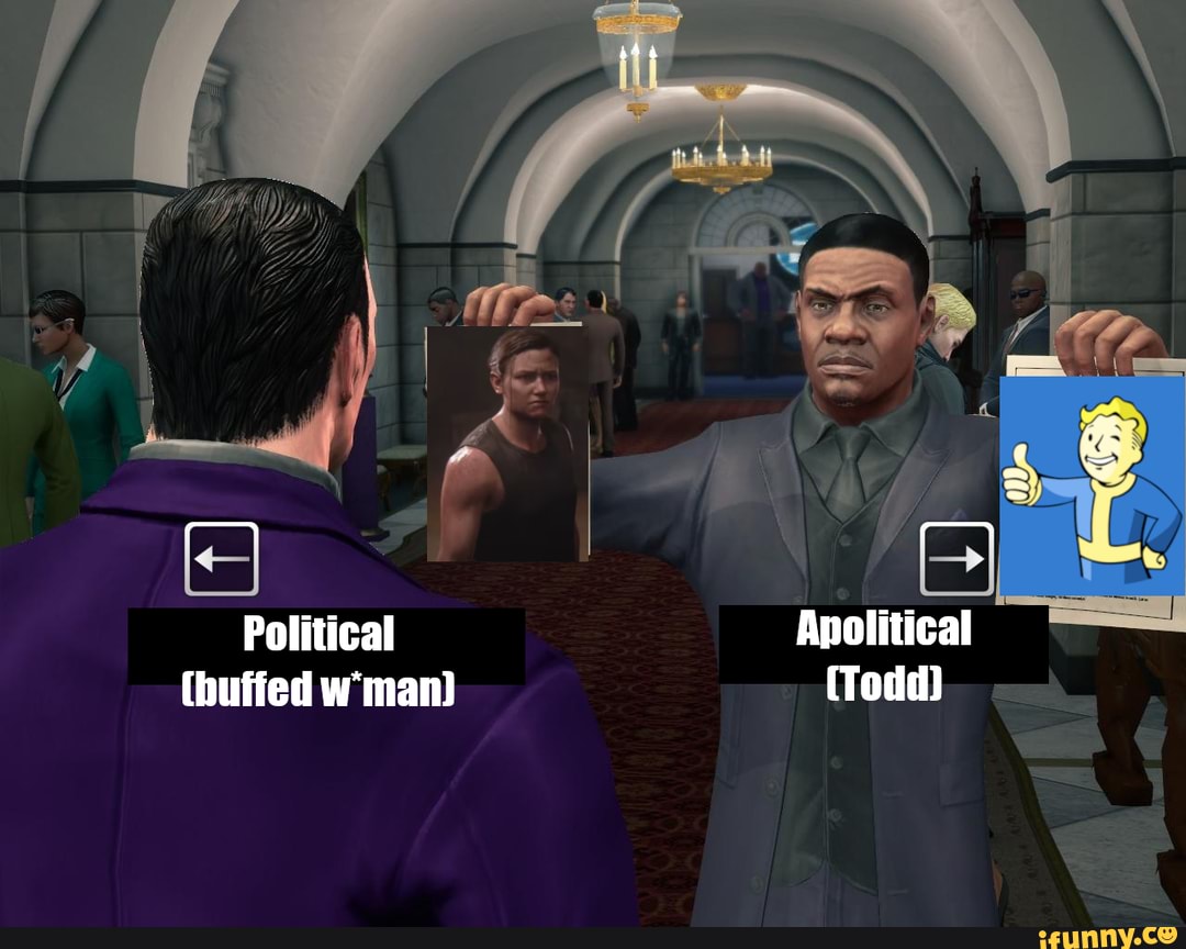 Political Apolitical (buffed w'man) (Todd) - iFunny