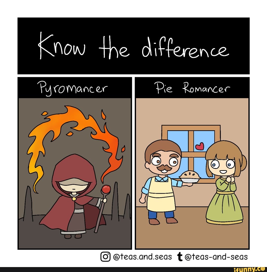 Know the difference er er Pie Romancer (o) @teas.and.seas @teas-and ...