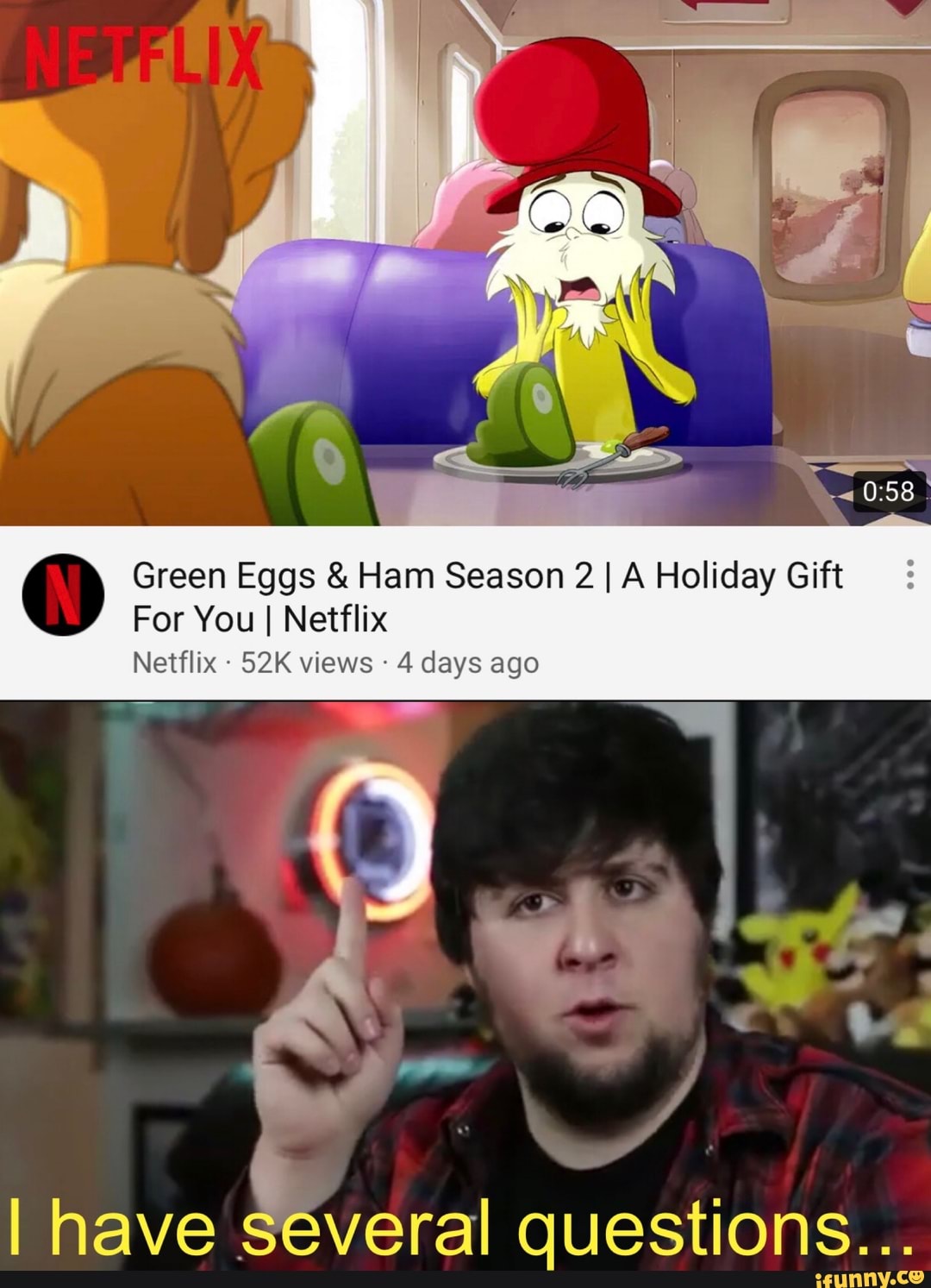 Green Eggs Ham Season 2 I A Holiday Gift For You I Netflix Netflix 52K ...