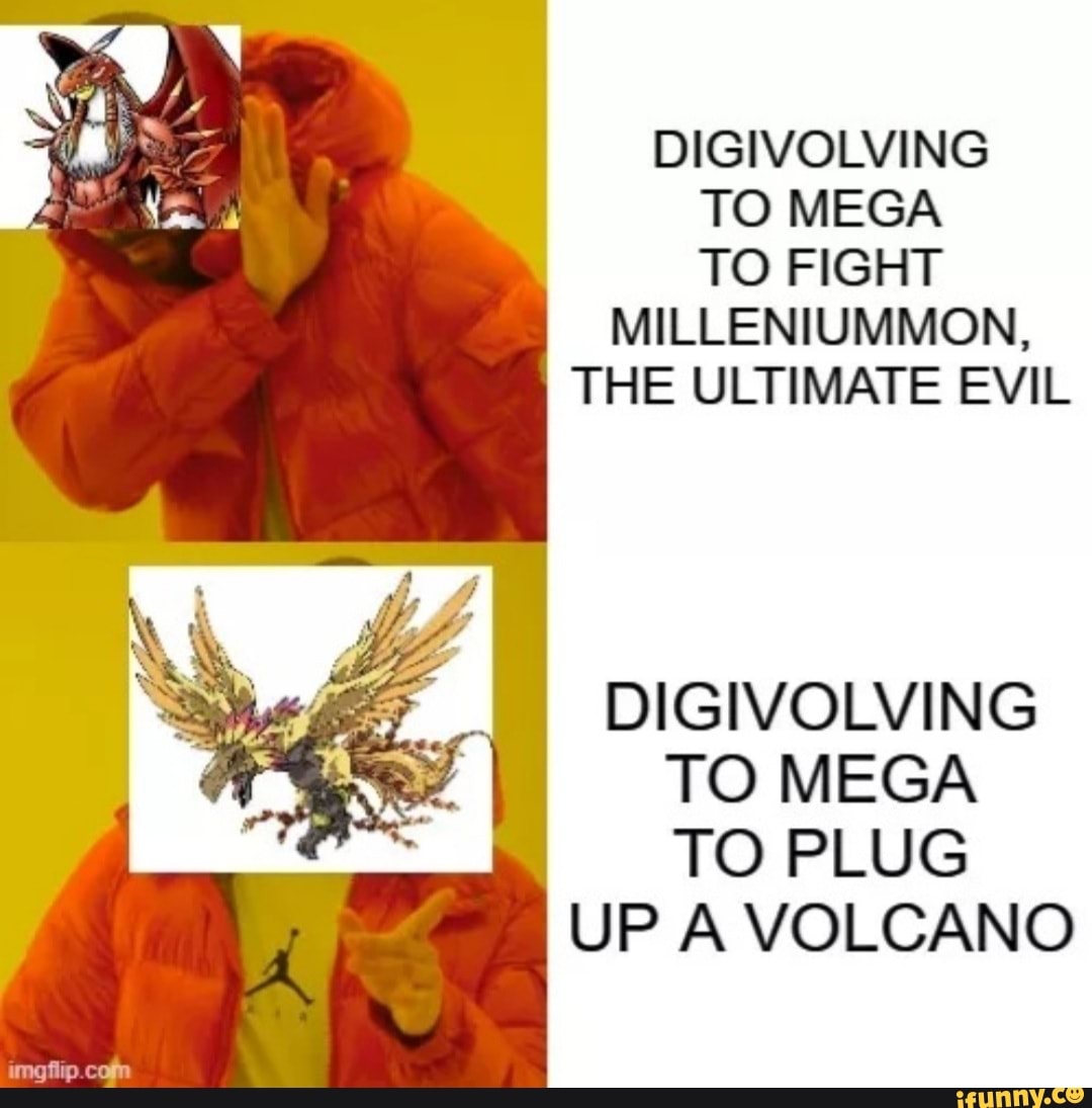 Digivolving memes. Best Collection of funny Digivolving pictures on iFunny