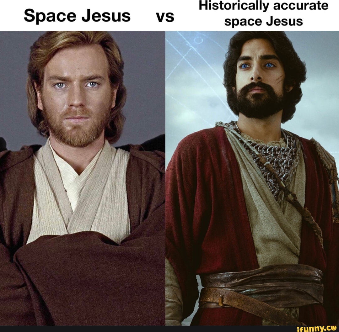 Space Jesus vs Space Jesus - iFunny