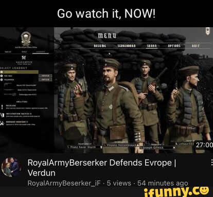 Verdun memes. Best Collection of funny Verdun pictures on iFunny