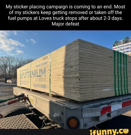 My sticker placing campaign is coming to an end. Most of my stickers ...