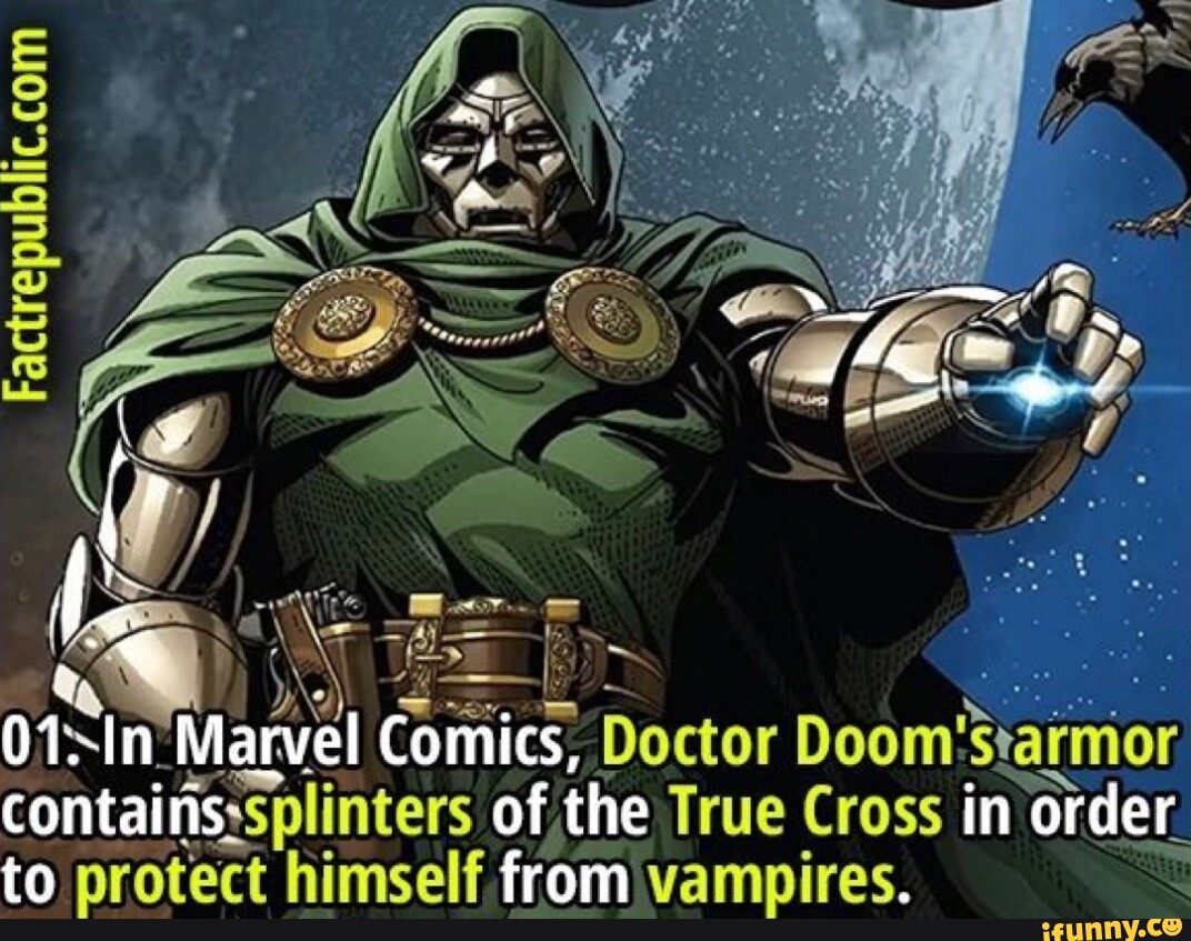 01.-In Marvel Comic Comics, Doctor Doom: armor contains of the True ...