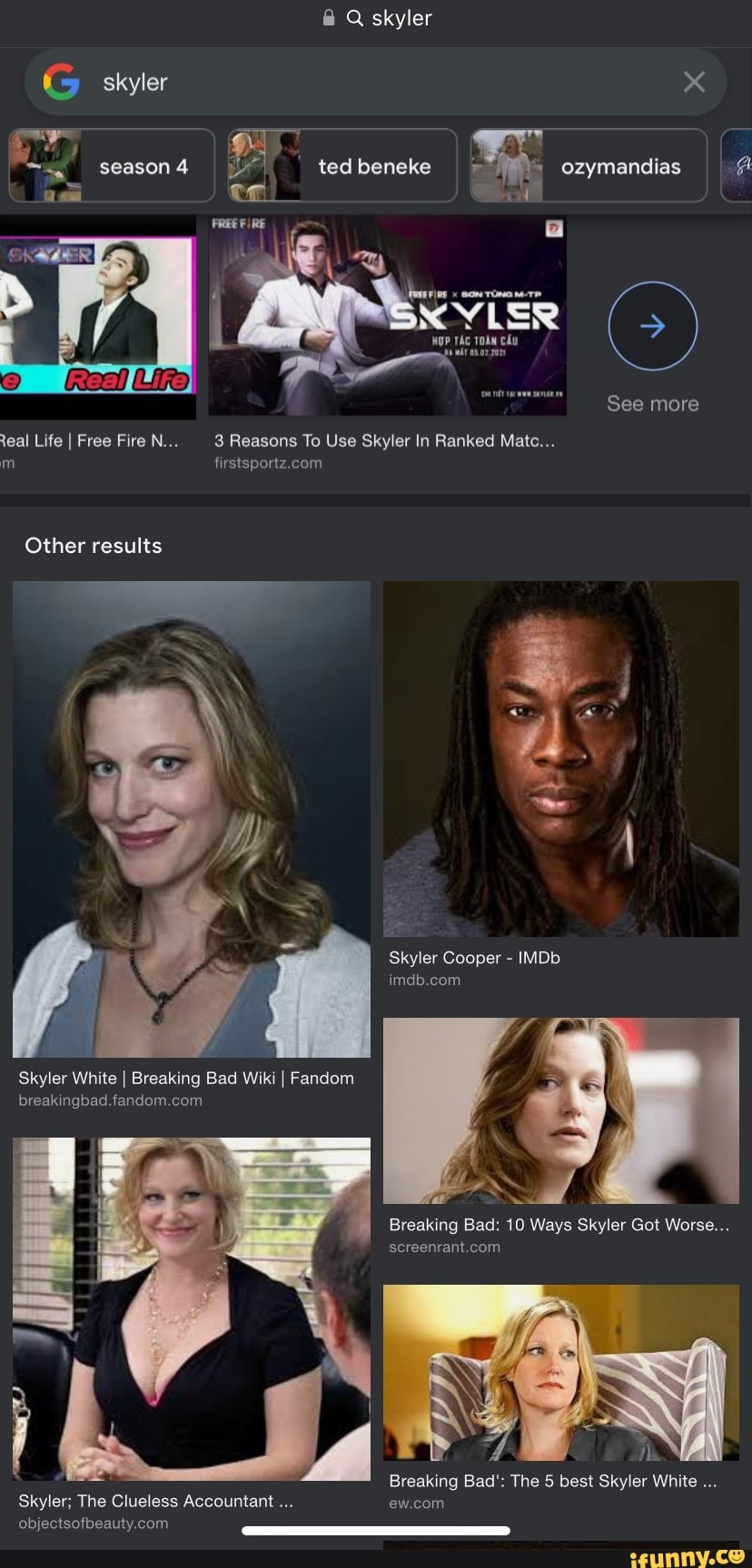 @ Q skyler skyler x season 4 seasond ted beneke ozymandias FREE FIRE ic ...