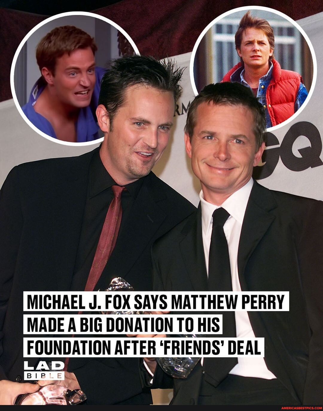 This just shows what a brilliant guy Matthew Perry was 👏 When he inked ...