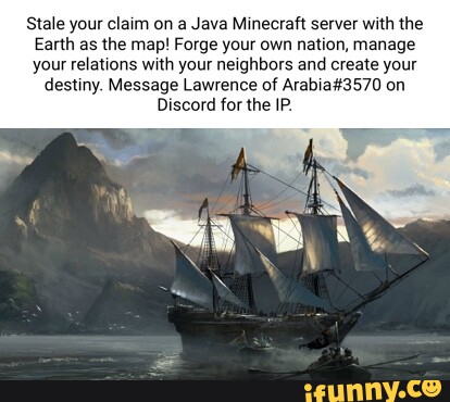 Stale your claim on a Java Minecraft server with the Earth as the map ...