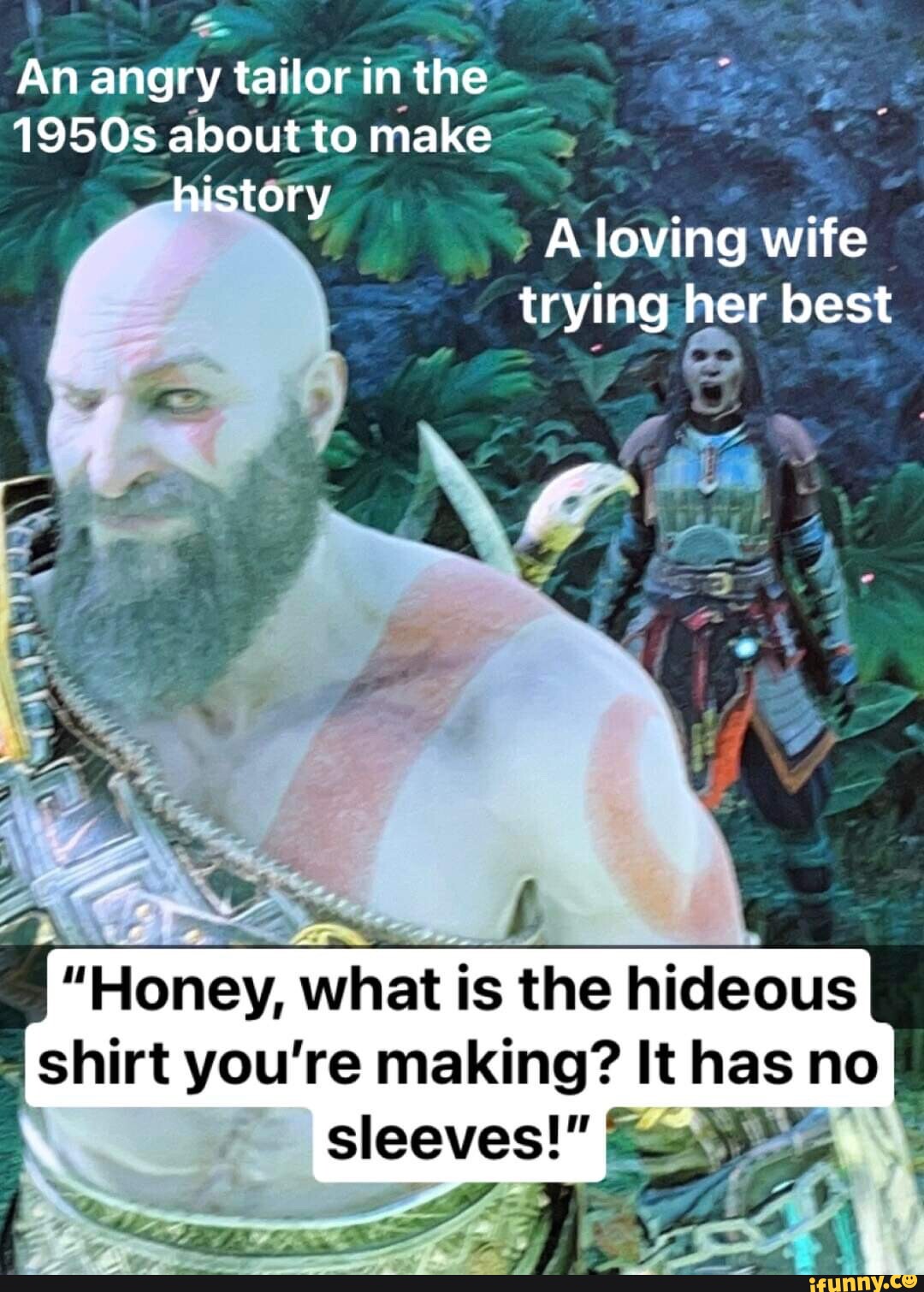 An angry tailor in the 1950s about to make history A loving wife trying ...