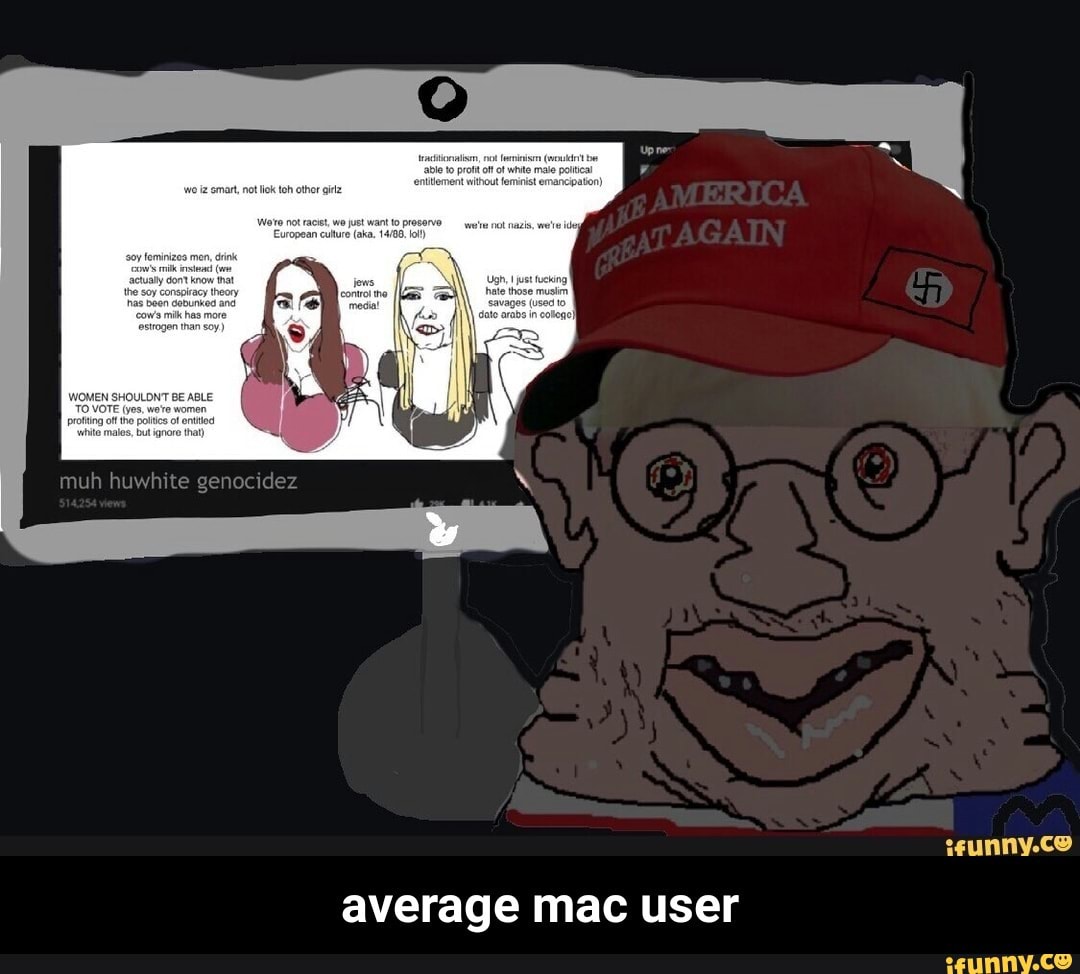 Average mac user - iFunny