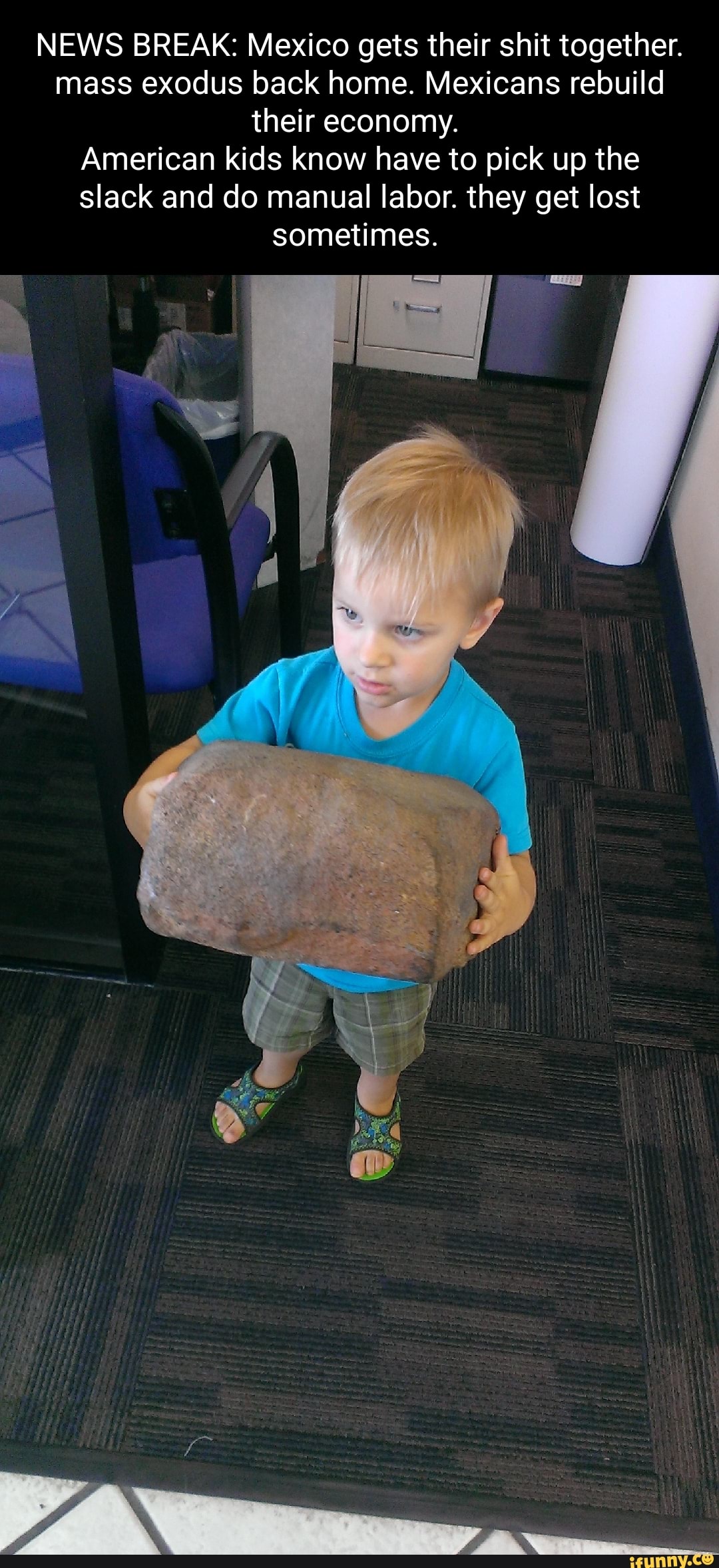 NEWS BREAK: Mexico gets their shit together. mass exodus back home ...