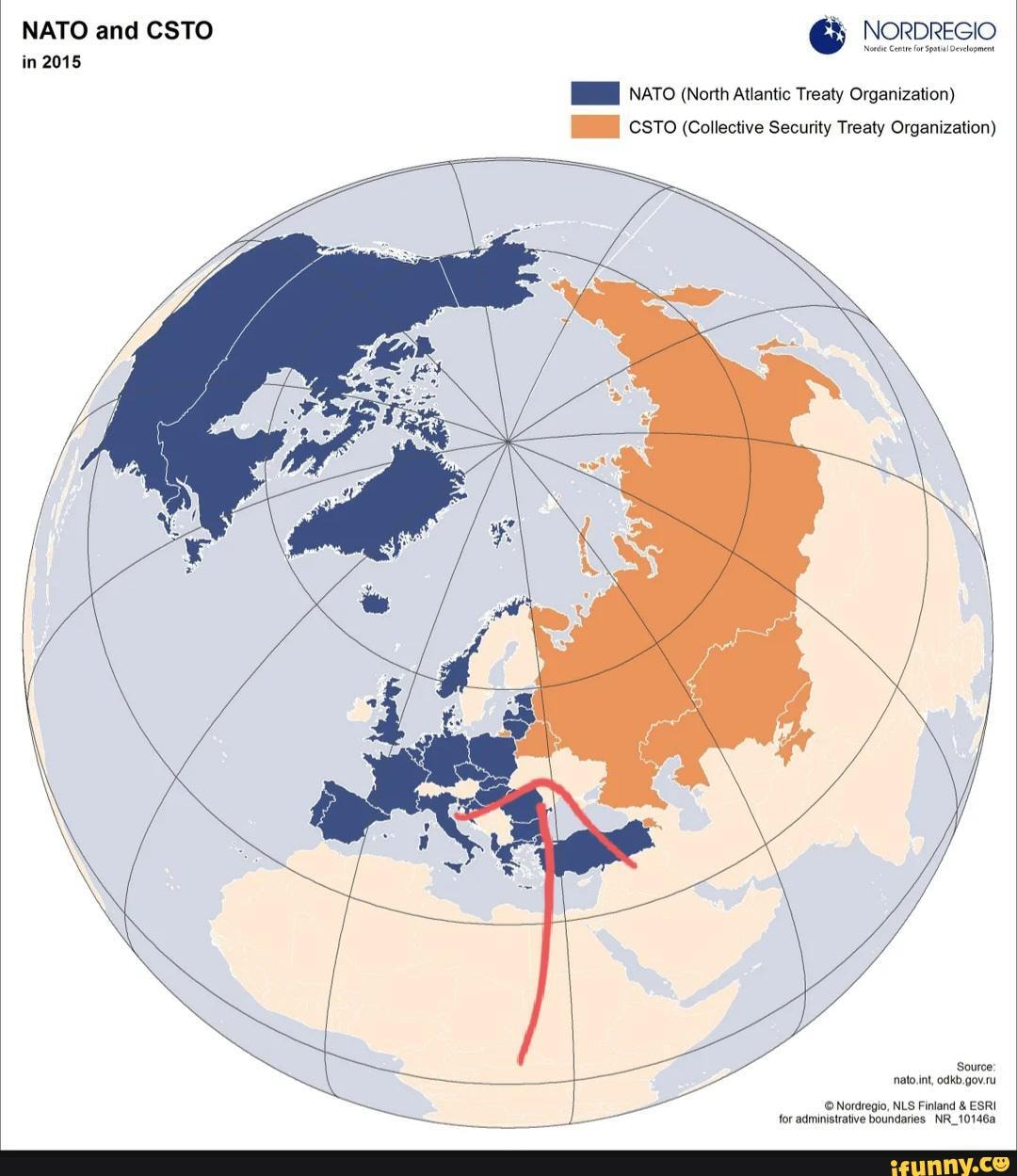 NATO and CSTO in 2015 or Development NATO (North Atlantic Treaty ...