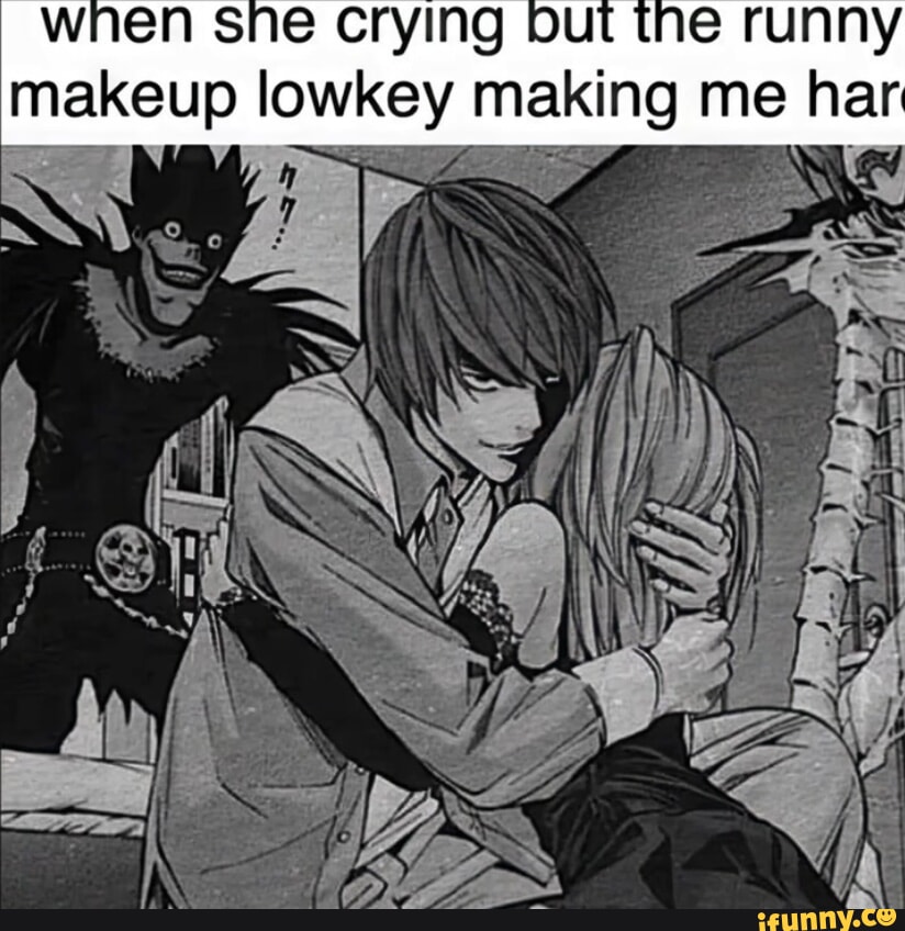 E runny makeup lowkey making me har - iFunny