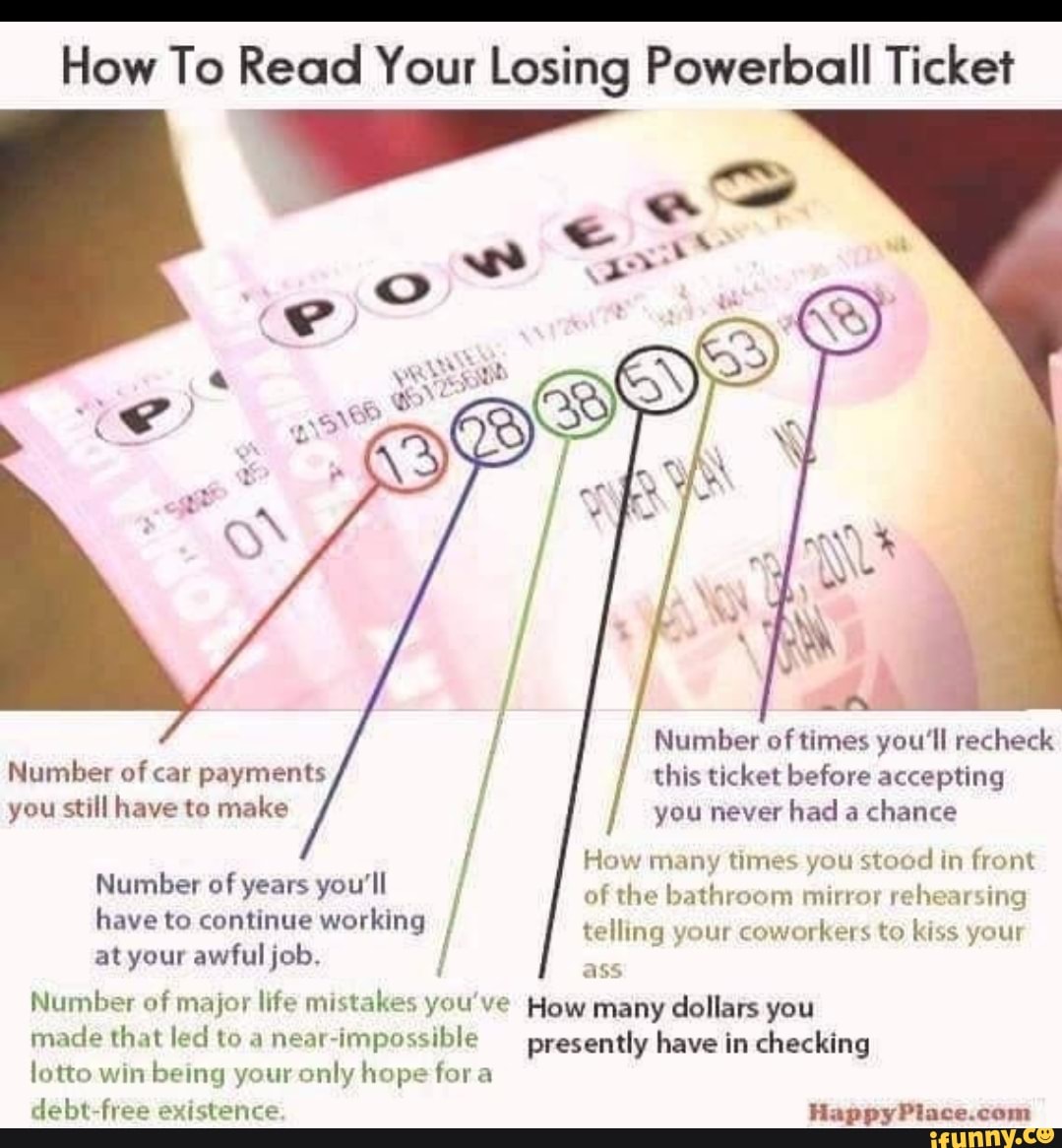 How To Read Your Losing Powerball Ticket Number Of Times You ll Recheck How To Read Your Losing Powerball Ticket Number Of Times You ll Recheck