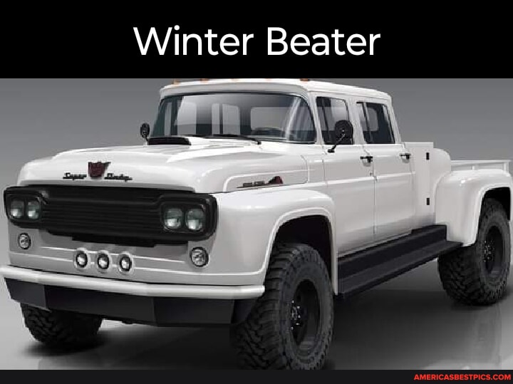 Winter Beater - America’s best pics and videos