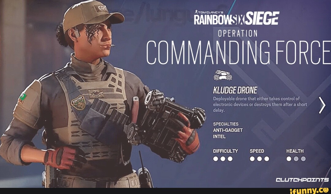 SIEGE OPERATION COMMANDING FORCE KLUDGE DRONE Deployable drone that ...