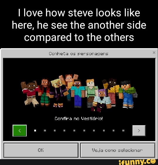 I love how steve looks like here, he see the another side compared to ...