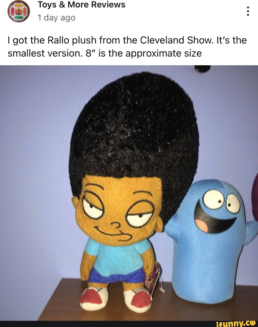 Toys & More Reviews 1 day ago I got the Rallo plush from the Cleveland ...